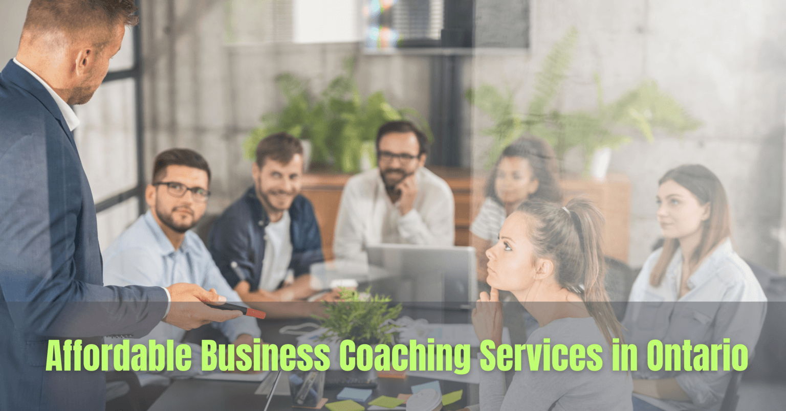 Affordable Business Coaching Services In Ontario